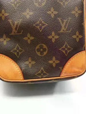 LOUIS VUITTON Monogram Canvas Shoulder Bag - Brown
