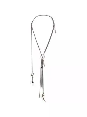 ANN DEMEULEMEESTER Charm-detail Necklace - Silver