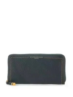 GIANNI CHIARINI Bubble Leather Wallet - Green
