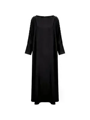 TALLER MARMO Mila Button-embellished Maxi Dress