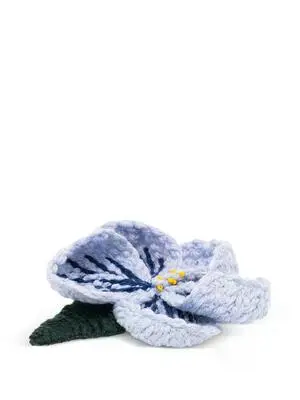 Alanui Crochet Floral Patch Brooch