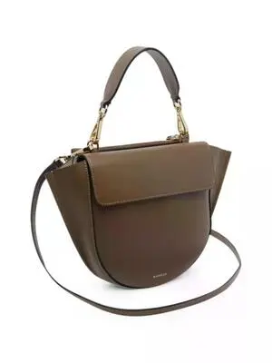 WANDLER Hortensia Leather Clutch Bag
