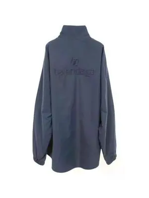 Balenciaga 2010s Logo-embroidered Lightweight Jacket
