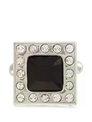 Dolce & Gabbana Rhinestone Cufflinks - Silver