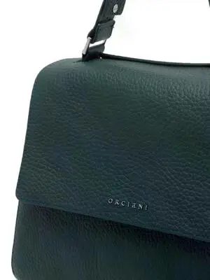 Orciani Sveva Grained Leather Handbag
