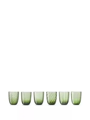 NASONMORETTI Idra Textured Glasses - Green