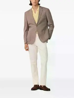 HACKETT LONDON Notch-lapel Single-breasted Blazer