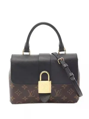 LOUIS VUITTON Monogram Locky Tote Bag - Brown