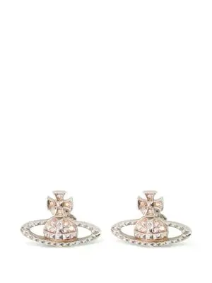 VIVIENNE WESTWOOD Mayfair Relief Orb Stud Earrings - Silver