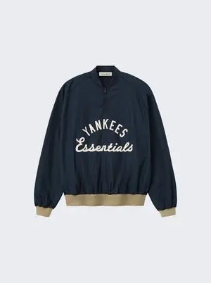 Fear Of God Yankees Half Zip Pullover Dark Sapphire - Blue