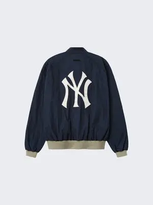 Fear Of God Yankees Half Zip Pullover Dark Sapphire - Blue