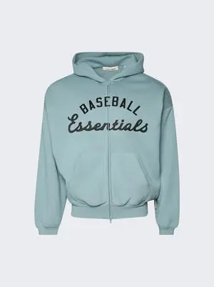 Fear Of God Mlb Full Zip Sport Hoodie Seal - Blue