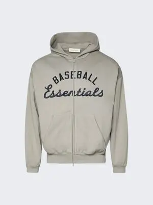 Fear Of God Mlb Full Zip Sport Hoodie Seal - Grey