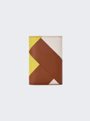Loewe Anagram Small Vertical Wallet Squirrel
