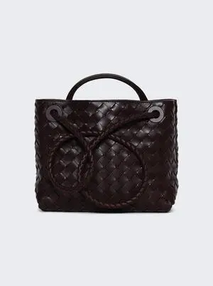 Bottega Veneta Small Andiamo Top Handle Bag - Brown