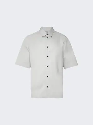 Bottega Veneta Cotton Poplin Shirt Pearl