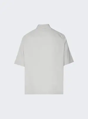 Bottega Veneta Cotton Poplin Shirt Pearl