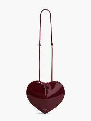 Alaïa Le Coeur Patent Leather Crossbody Bag - Multicolor