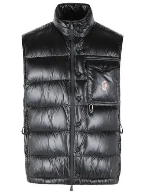 Moncler Uychi' Foldable Polyamide Padded Vest - Black
