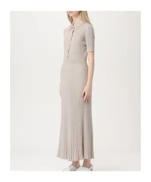 Gabriela Hearst Knitted Short-sleeve Maxi Dress