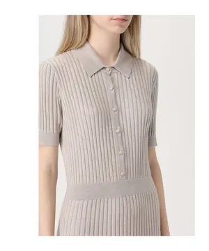Gabriela Hearst Knitted Short-sleeve Maxi Dress