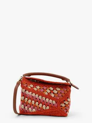 Loewe Paula's Ibiza-puzzle Edge Crochet Handbag