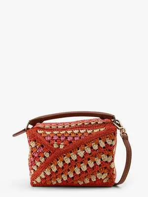Loewe Crochet Handbag - Multicolor