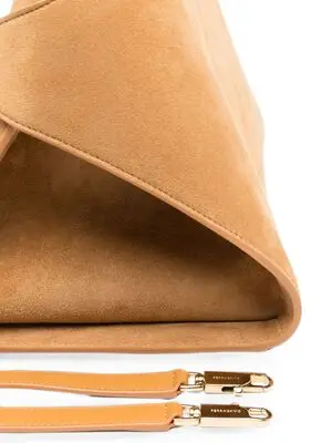 FERRAGAMO Hug Small Leather Handbag - Multicolor