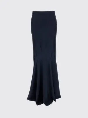 Max Mara Flared Midi Skirt - Blue