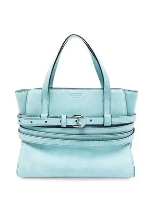 Moschino Tie Me Leather Handbag - Multicolor
