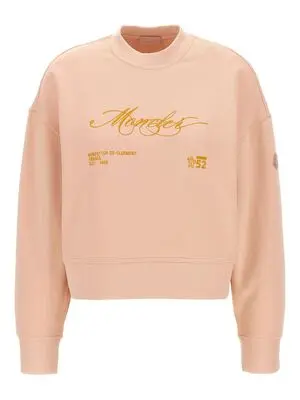 Moncler Logo Cotton Sweatshirt - Multicolor
