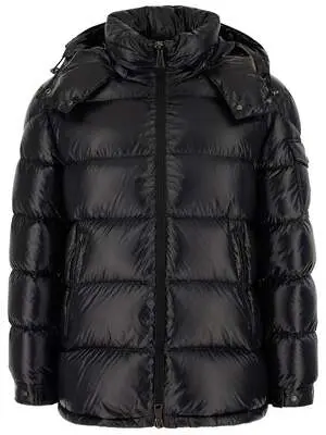 Moncler MONCLER Maire Hooded Short Down Jacket Black