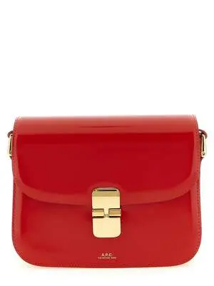 A.p.c. Grace Small Crossbody Bag - Red