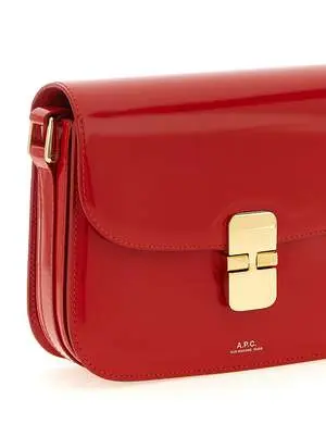 A.p.c. Grace Small Crossbody Bag - Red