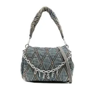DIESEL® Quilted Shoulder Bag - Blue