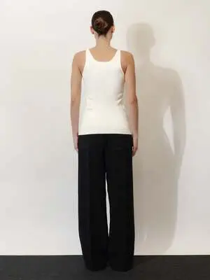 TOTEME Viscose Blend Tank Top - White