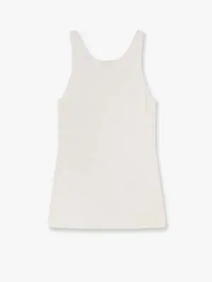 TOTEME Viscose Blend Tank Top - White
