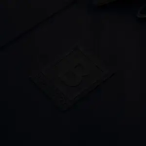 Burberry Hooded Coat With Logo Detail