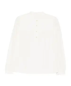 A.p.c. Gathered Popover Top - White
