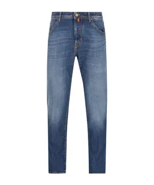 Jacob Cohen Belt-loop Jeans - Blue