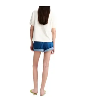 A.p.c. Pleated Cotton Shorts