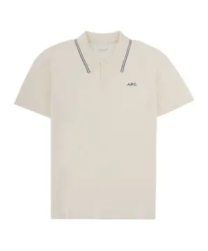 A.p.c. Short-sleeved Polo Shirt - White