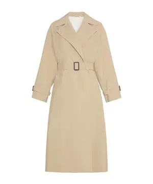 Max Mara Long Water-repellent Technical Trench Coat