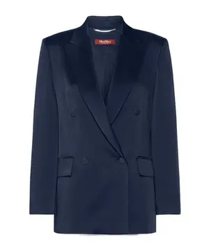 Max Mara Arca Double-breasted Blazer - Midnight Blue