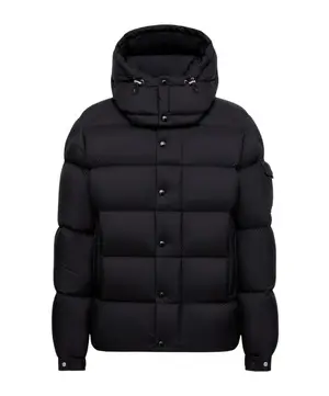 Moncler Maya 70 Hooded Down Jacket - Black