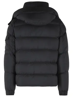 Moncler Maya 70 Hooded Down Jacket - Black