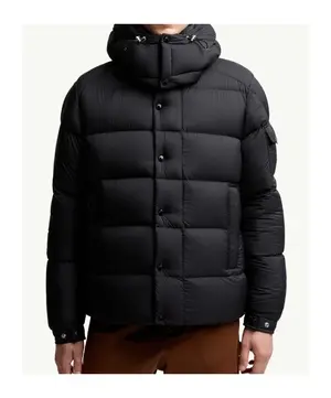Moncler Maya 70 Hooded Down Jacket - Black