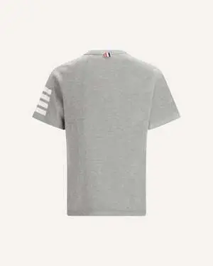Thom Browne T-shirt With Horizontal Bands