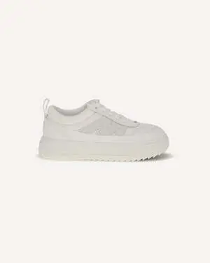 Moncler Altive Sneakers In Nubuck And Suede