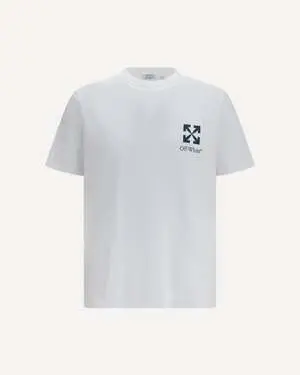 Off-White Sall Arrow T-shirt Ale - White